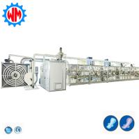 China Full Servo CE Certificate Sanitary Napkin Making Machine Engineers Oversea Installation for sale