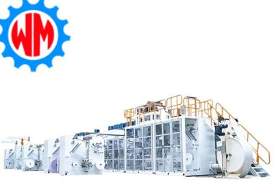 China Intelligent Image Recognition Adult Diaper Making Machine Leakage Prevention Model WM-A1126 for sale