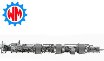 China WM-PT11 Panty Liner Machine 380V 50Hz with 250+ m/min Speed and 5+ Year Warranty for sale