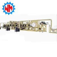 China Underpad Making Machine WM-MT02 with PLC Control System - 250 m/min Speed, 70 Tons Weight for Non-woven Fabric Production for sale