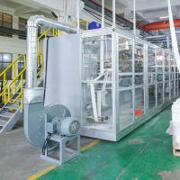 China Advanced Full Servo Control CE Baby Diaper Making Machine with Sample to Be Sent for sale