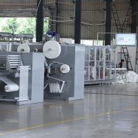 China High Speed Sanitary Pad Menstrual Panties Making Machine 250-400pcs/min with Auto Packaging & Touch Screen Control for sale