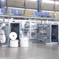 China Full Servo Sanitary Pad & Menstrual Panties Production Line 200-400 Pcs/Min with CE Certification for sale