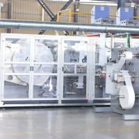 China Full Servo Sanitary Pad & Menstrual Panties Production Line 200-400 Pcs/Min with CE Certification for sale