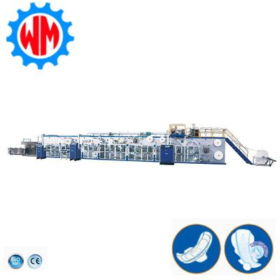 China Sanitary Pad Making Machine 1200pcs/min 240V with Customized Size Options for sale