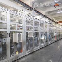 China High Speed Full Servo Underpad Production Line 350m/min with CE Certification and PLC Control System for sale