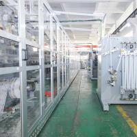 China PLC Control 800pcs/min Baby Diaper Making Machine 230KW Semi Servo Drive for sale