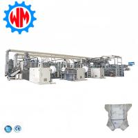 China Automatic Function 800pcs/min Baby Diaper Making Machine with Sample to Be Sent for sale