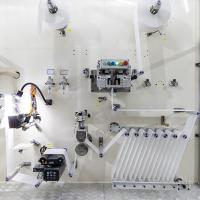 China Sanitary Pad Production Line 800-1200 PPM PLC Control ISO9001 Factory Supplier for sale