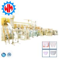 China Full Servo Sanitary Pad Machine 800-1200 PPM PLC Control CE ISO for sale