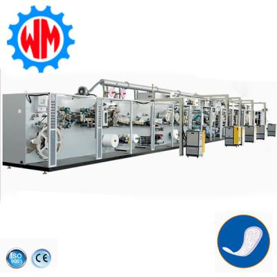 China Sanitary Napkin Production Line 1200pcs/min 240V 50Hz High Efficiency for sale