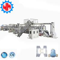 China CE ISO9001 Approved High Speed Adult Diaper Production Line 98% Qualified Rate for sale
