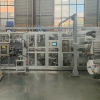 China Full Servo 350pcs/min Adult Diaper Making Machine Multi-Specification Quickly Switch for sale