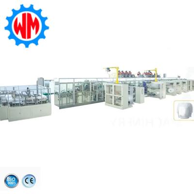China Customized Specification 700pcs/min Baby Training Panties Making Machine Stable Work for sale