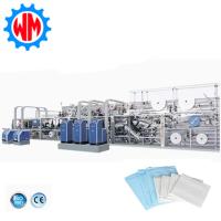 China Full Automatic Underpad Production Line 350m/min Mattress Pad Making Machine 380V for sale