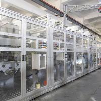 China Full Servo Mattress Pad Underpad Production Line 250-350mmin Customizable Size for sale