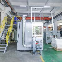 China Big Ring Waist Baby Diaper Production Line 500-800 Pcs/Min with 400KW Capacity and Full Servo Control System for sale