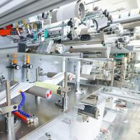 China Big Ring Waist Baby Diaper Production Line 500-800 Pcs/Min with 400KW Capacity and Full Servo Control System for sale