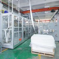 China Big Ring Waist Baby Diaper Production Line 500-800 Pcs/Min with 400KW Capacity and Full Servo Control System for sale