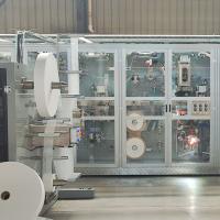 China 1200Pcs/Min Sanitary Pad Making Machine Full Servo Control with Raw Material Export for sale