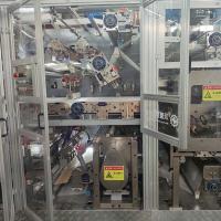 China Full Servo Adult Diaper Making Machine 400pcs/min High Speed Production Line with 90 Ton Weight for sale