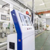 China Intelligent PLC Controlled Sanitary Napkin Production Line 800-1200 PPM CE Certified for sale
