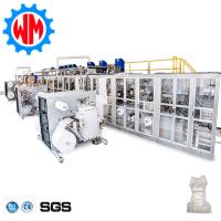 China Full Servo Baby Diaper Making Machine 600pcs/min CE ISO9001 380V 50HZ for sale