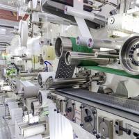 China CE 1200Pcs/Min Full Servo Sanitary Pad Making Machine One Stop Solution Factory for sale