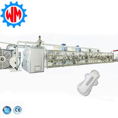 China Advanced Design 98% Efficiency Sanitary Pad Making Machine Supplier Factory for sale