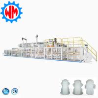 China CE Full Servo Sanitary Pad Making Machine Quickly Automatic Switch Specifications for sale