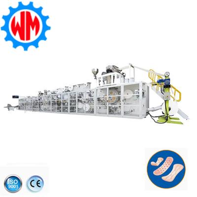 China Sanitary Pad Making Machine 1200pcs/min 98% Yield Rate PLC Servo Drive Production Line for sale