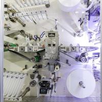 China Sanitary Pad Making Machine 1200pcs/min 98% Yield Rate PLC Servo Drive Production Line for sale