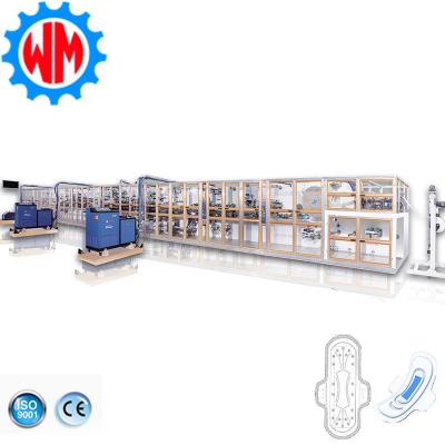 China CE Approved 1200pcs/min Sanitary Pad Making Machine 240V Customizable for sale