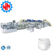 China Full Servo Baby Pull Ups Diaper Making Machine 500pcs/min 230KW Stable Speed for sale