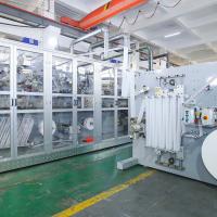 China Full Servo Baby Pull Ups Diaper Making Machine 500pcs/min 230KW Stable Speed for sale