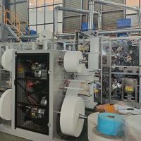 China Full Servo Adult Diaper Making Machine 200-400 Pcs/Min 380V 50Hz for sale