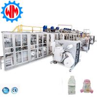 China Fully Automatic Baby Diaper Making Machine 230KW 380V High Speed Production Line for sale