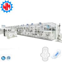 China Full Servo Sanitary Pad Making Machine 1500pcs/min 240V 50Hz for sale