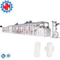 China New Model 1500pcs/min Sanitary Pad Manufacturing Machine Smart System Control for sale