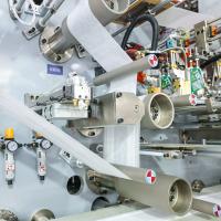 China Baby Diaper Production Line 230KW 380V 50HZ PLC Control Custom for Europe for sale