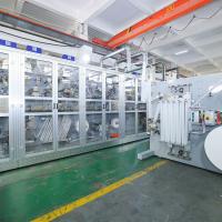 China Baby Diaper Production Line 230KW 380V 50HZ PLC Control Custom for Europe for sale