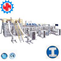 China Full Servo Adult Diaper Manufacturing Machine 200-400 Pcs/Min CE Certified for sale