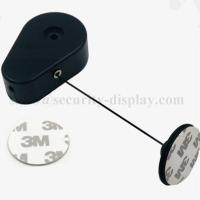 China Retractable DIA38mm Anti Theft Pull Box W Circular Sticky Flexible ABS Plate for sale
