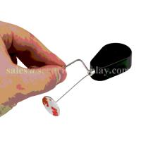 China Anti Theft Retractable Product Tether Security Pull Box 900mm Stainless Steel Cord for sale
