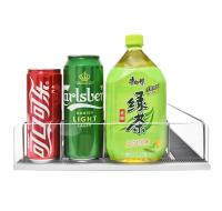 China Gravity Feed Roller Shelf for Beverage Cans Retail Display 490mm Width Adjustable for sale