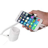 China Mobile Phone Security Display Stand with Alarm 105dB and 150cm Spring Cable for sale