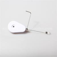 China Water Drop Anti Theft Retractable Pull Box 90cm 0.9mm Cable Ring Terminal for sale