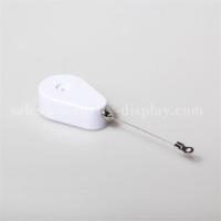 China Water Drop Anti Theft Retractable Pull Box 90cm 0.9mm Cable Ring Terminal for sale