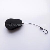 China Water Drop Anti Theft Pull Box Recolier 90cm Stainless Steel Cable Adjustable Lasso Loop for sale