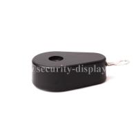 China Drip Shape Retractable Security Anti Theft Pull Box with Ring Terminal 90cm Cable 0.9mm Diameter for sale